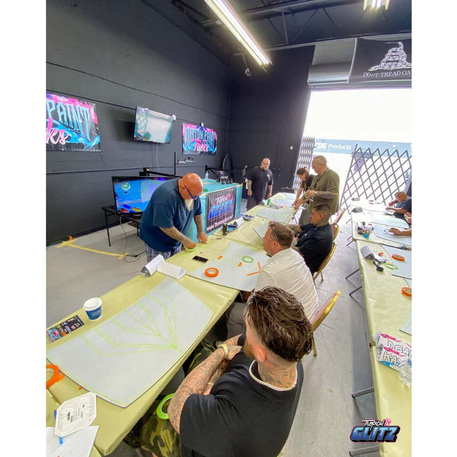 Custom Paint Tricks 3.0 with K-Daddy- Video Tutorial - Tropical Glitz ...