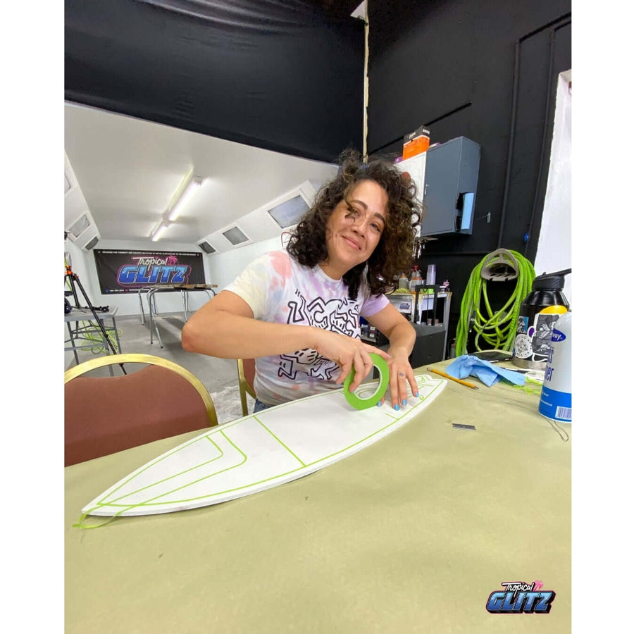 Custom Paint Tricks 3.0 with K-Daddy- Video Tutorial - Tropical Glitz ...