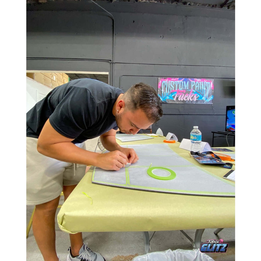 Custom Paint Tricks 3.0 with K-Daddy- Video Tutorial - Tropical Glitz ...