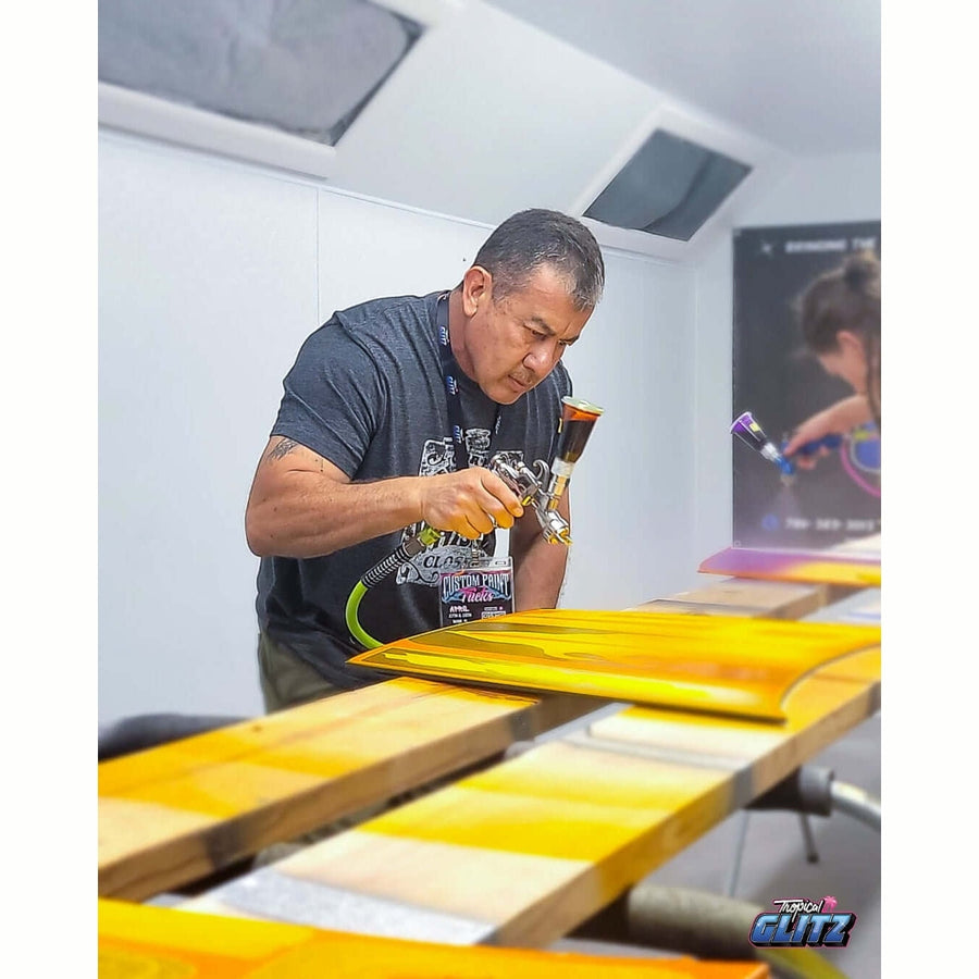 Custom Paint Tricks 3.0 with K-Daddy- Video Tutorial - Tropical Glitz ...