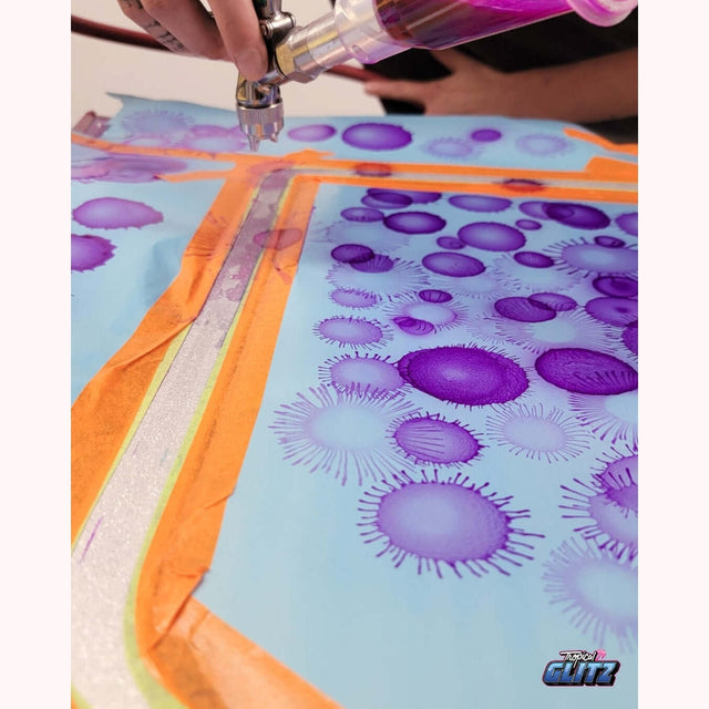 Custom Paint Tricks 3.0 with K-Daddy- Video Tutorial - Tropical Glitz ...