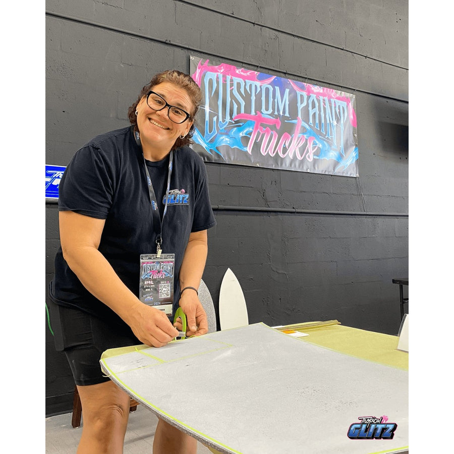 Custom Paint Tricks 3.0 with K-Daddy- Video Tutorial - Tropical Glitz ...