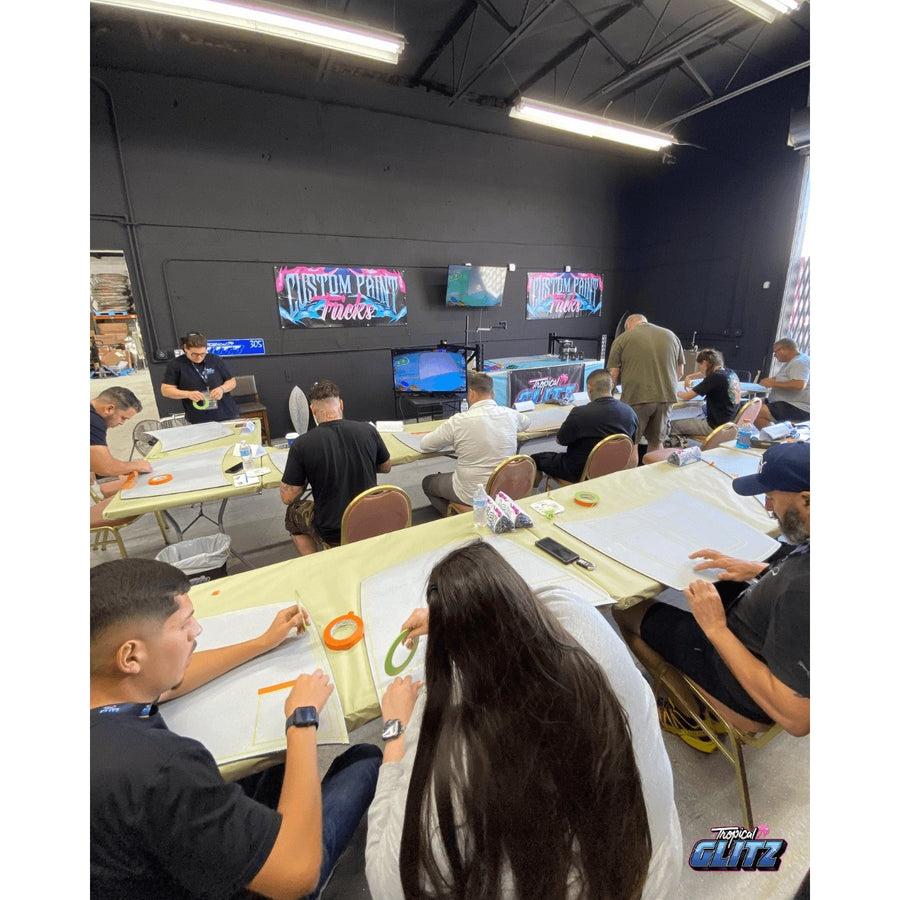 Custom Paint Tricks 3.0 with K-Daddy- Video Tutorial - Tropical Glitz ...