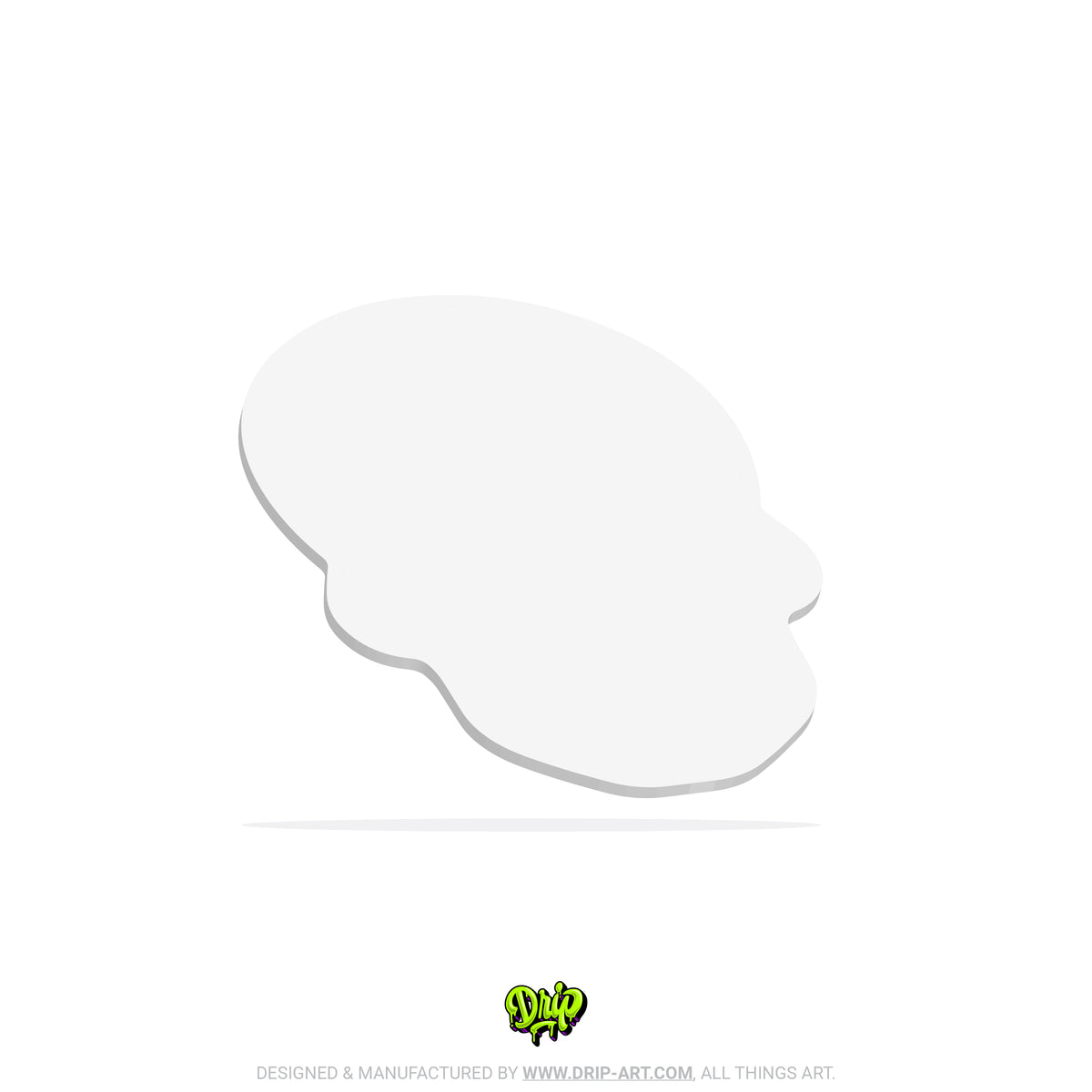 Blank Skull I | Tropical Glitz