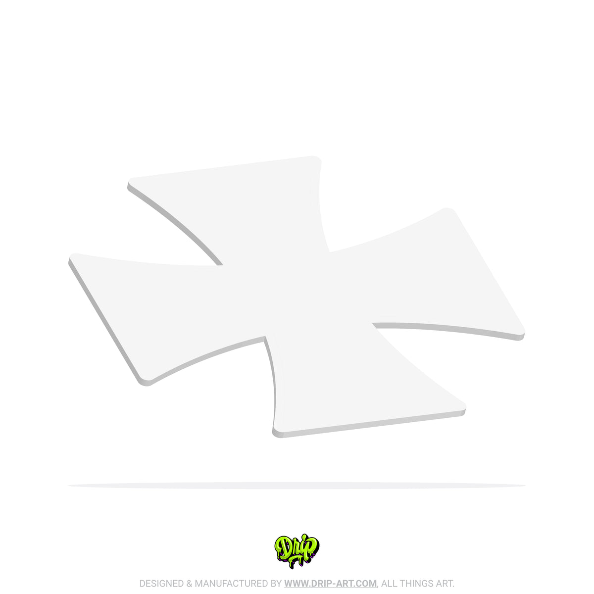 Blank Iron Cross - Custom Panel - Tropical Glitz | Tropical Glitz