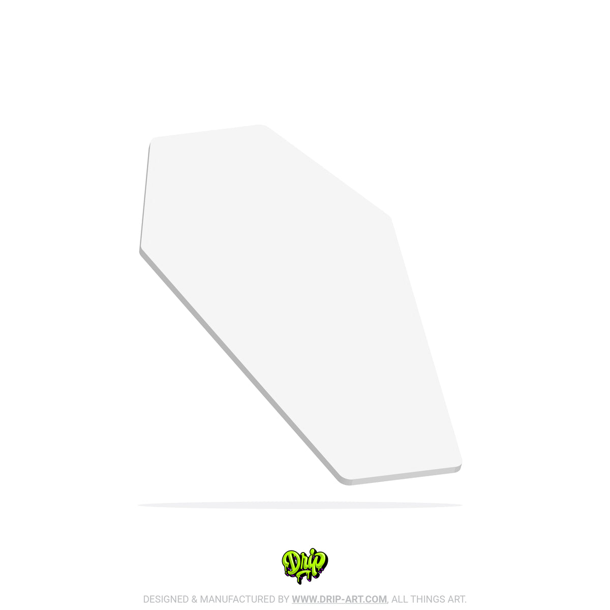 Blank Coffin - Custom Panel - Tropical Glitz | Tropical Glitz