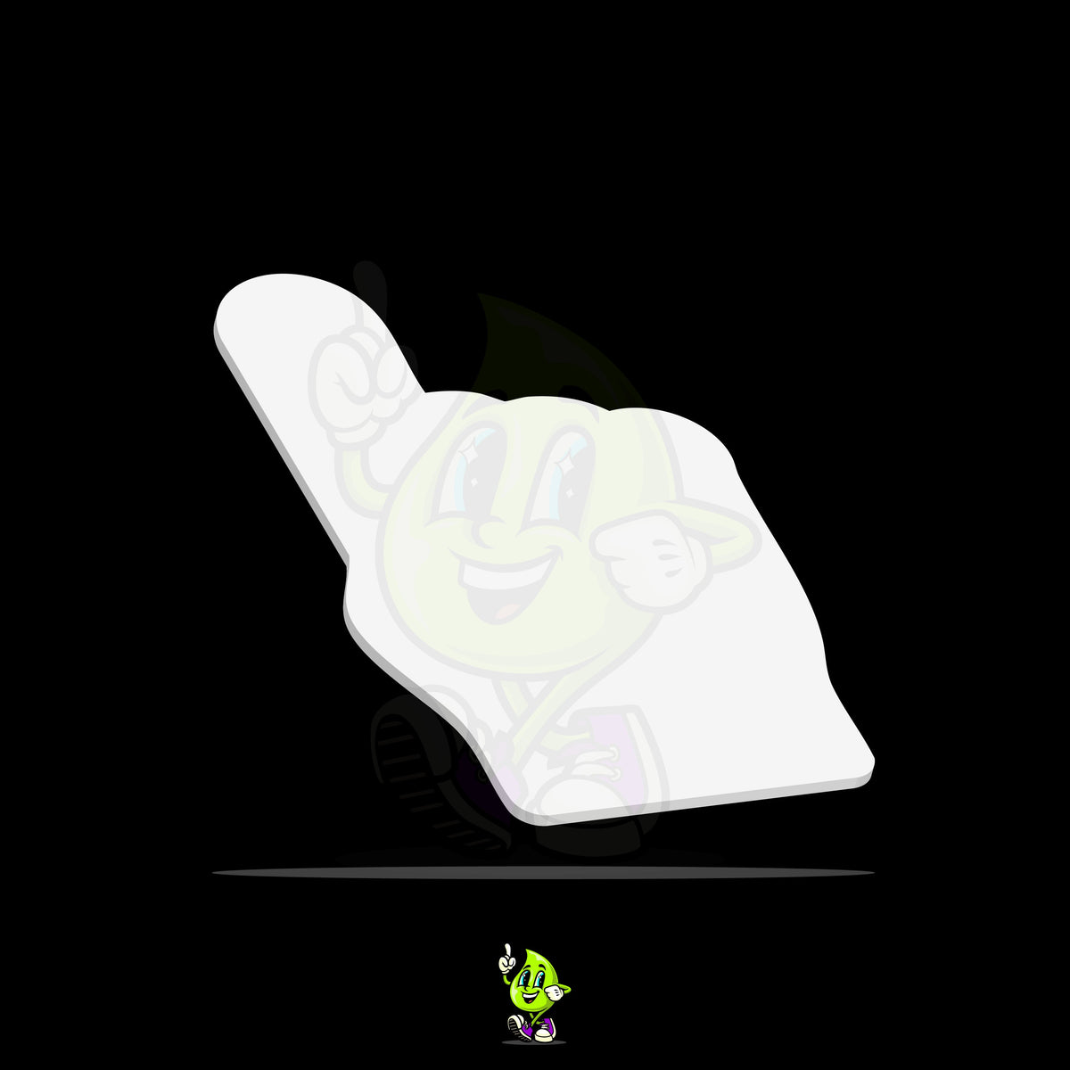 Blank Foam Finger | Tropical Glitz