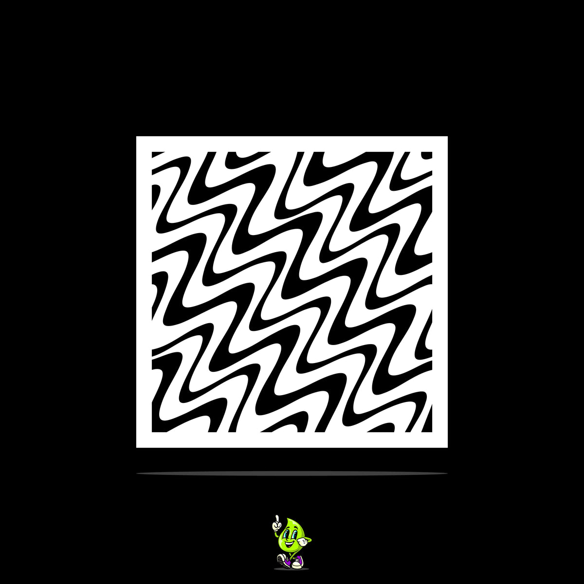 Ripples Vinyl Stencil Pack – Set of 4 | Tropical Glitz