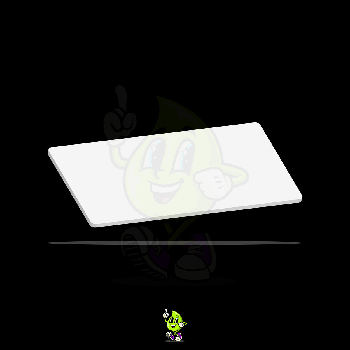Blank License Plate | Tropical Glitz