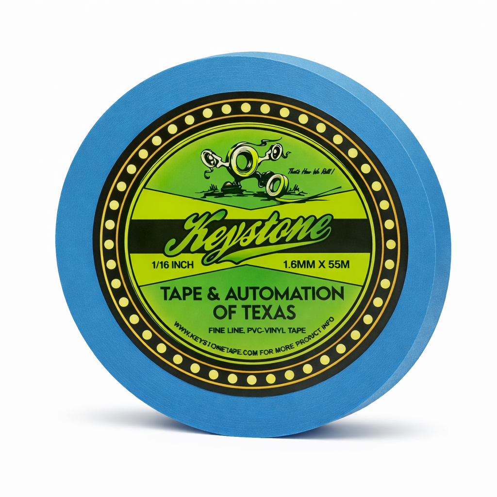 Keystone® Baby Blue PVC Fine Line Tape | Tropical Glitz