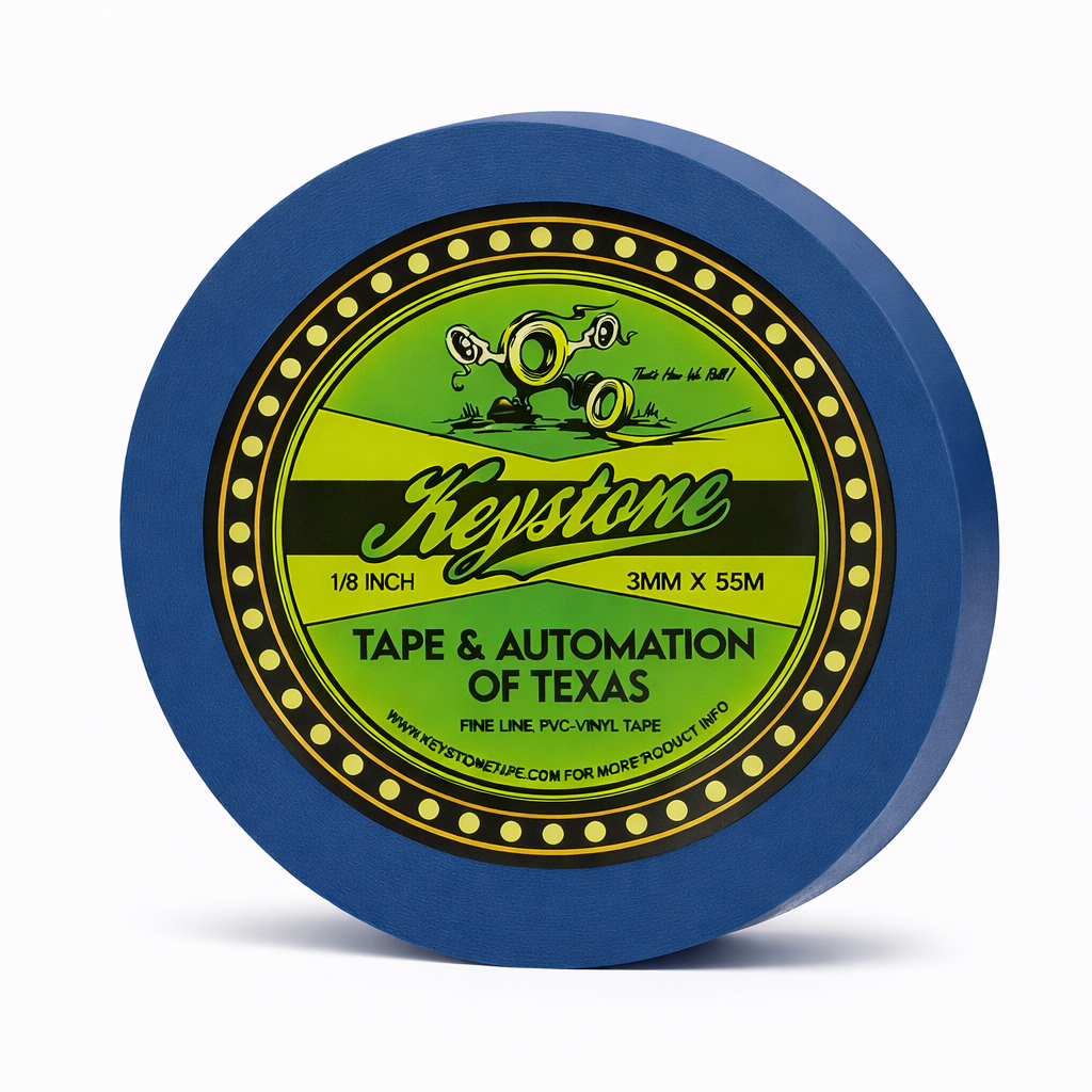 Keystone® Blue PVC Fine Line Tape | Tropical Glitz