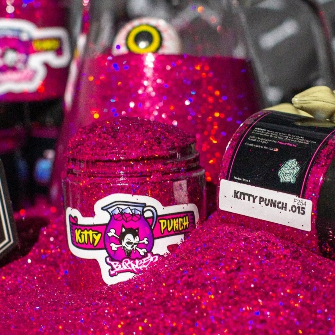 Kitty Punch Metal Flake - Tropical Glitz | Tropical Glitz