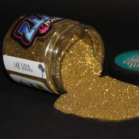 14K Gold Metal Flake - Tropical Glitz | Tropical Glitz