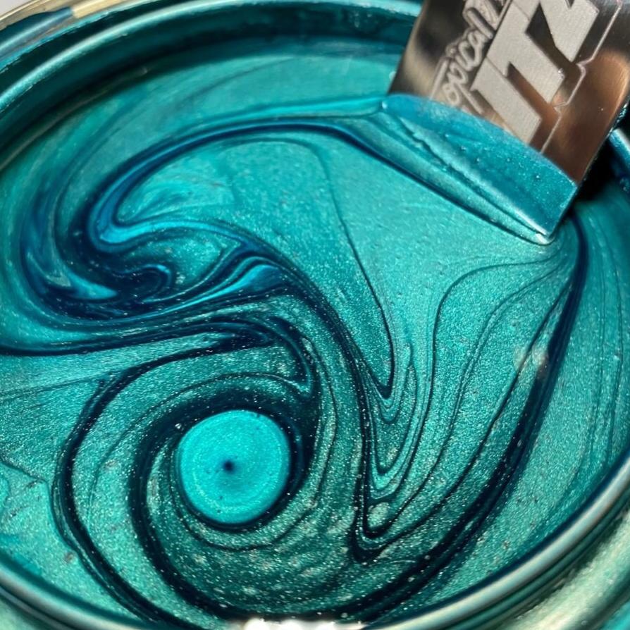 Royal Teal - Tropical Glitz | Tropical Glitz