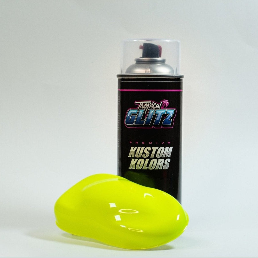 Mellow Yellow Neon Paint - Tropical Glitz | Tropical Glitz