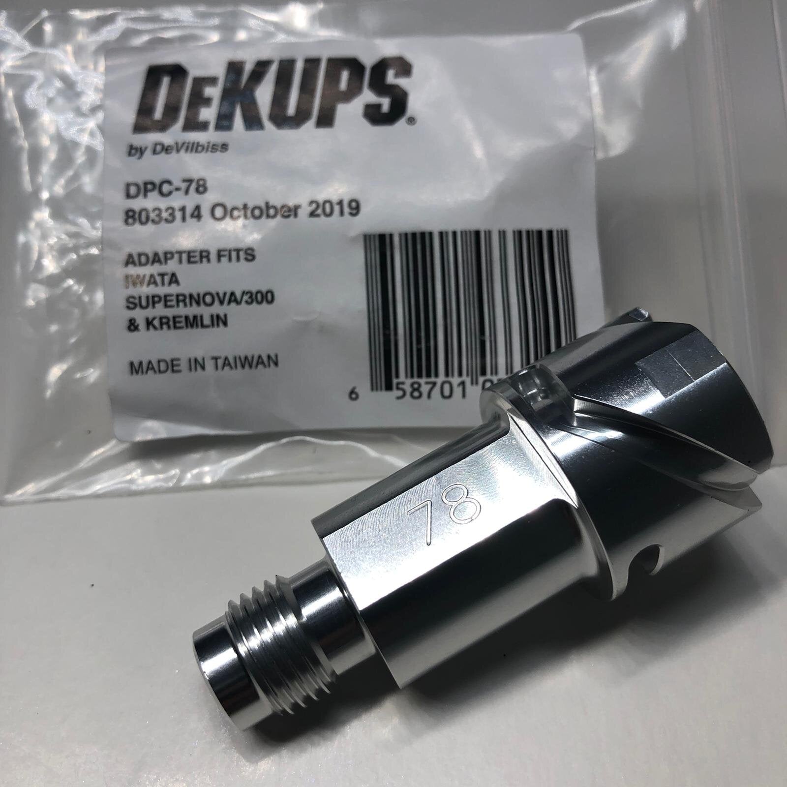 The DeVilbiss DeKups Paint Gun Adapter - Tropical Glitz | Tropical Glitz